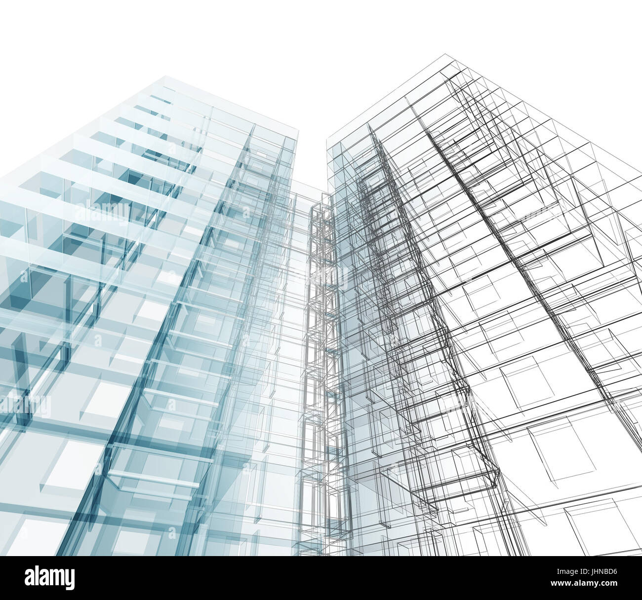 Abstract building concept image Stock Photo - Alamy