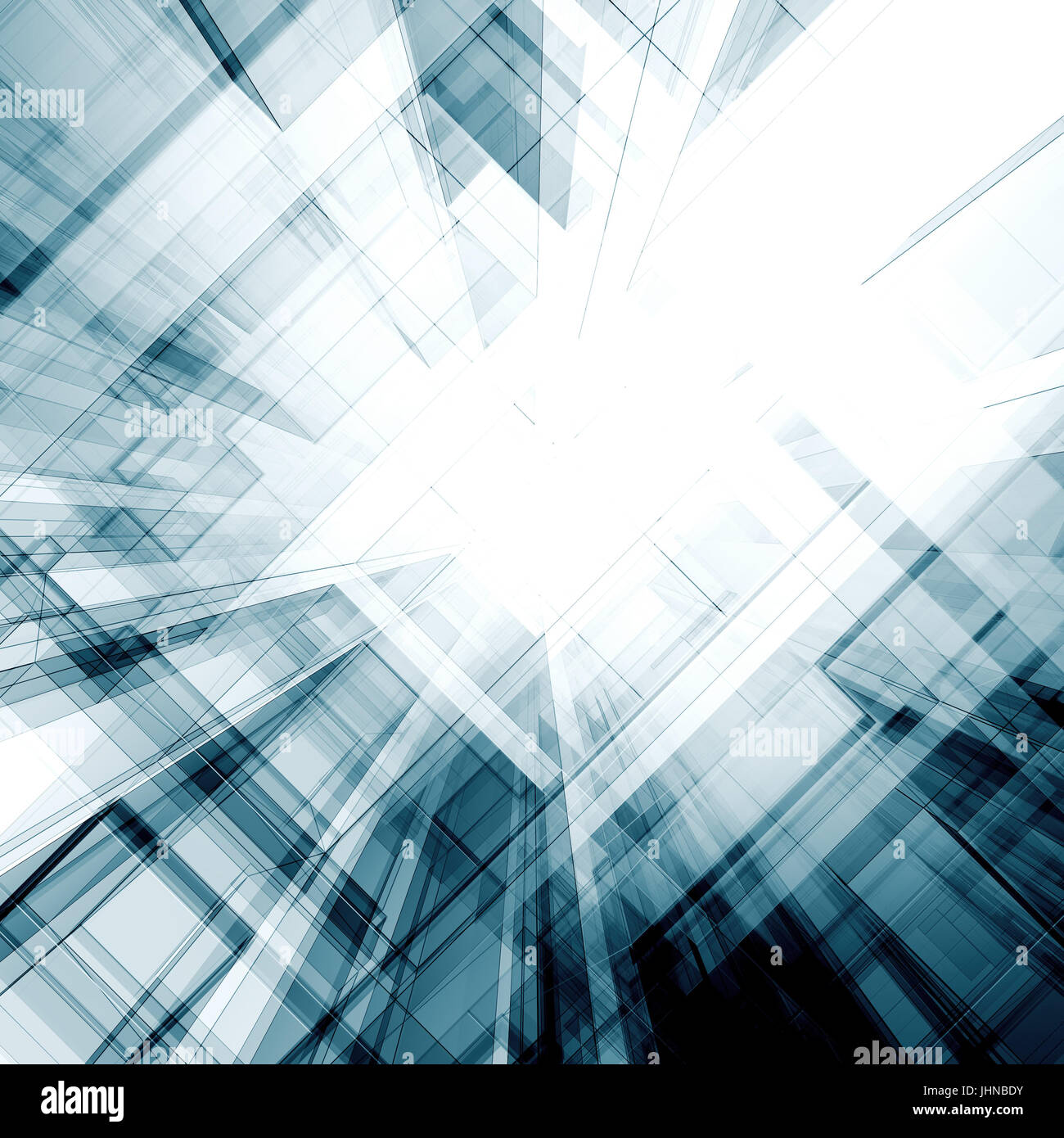 Architecture abstract 3d Stock Photo - Alamy