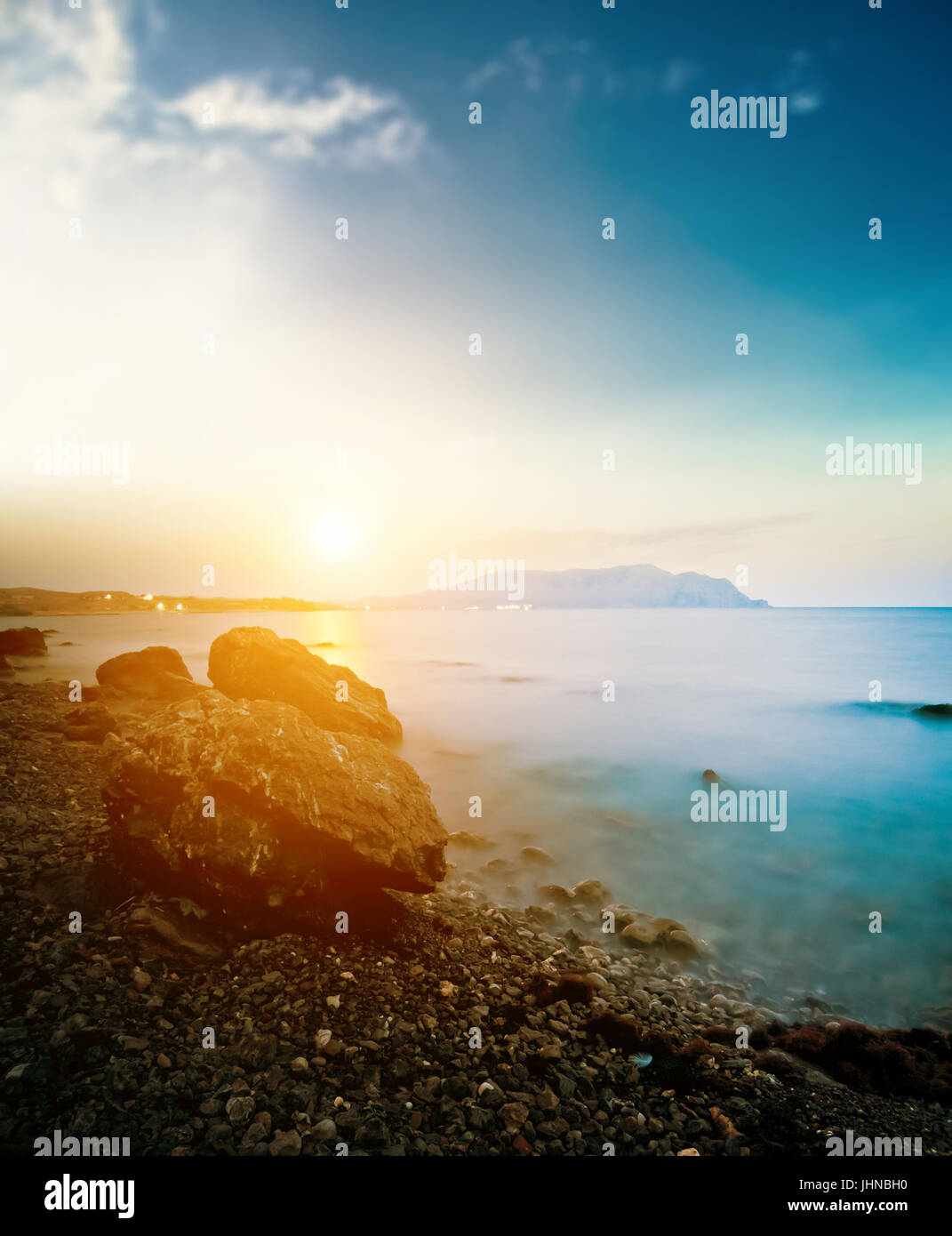 Beautiful sea outdoor landscape Stock Photo - Alamy