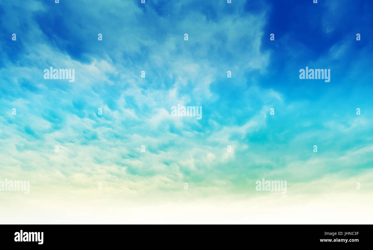 Colors in sky and clouds Stock Photo - Alamy