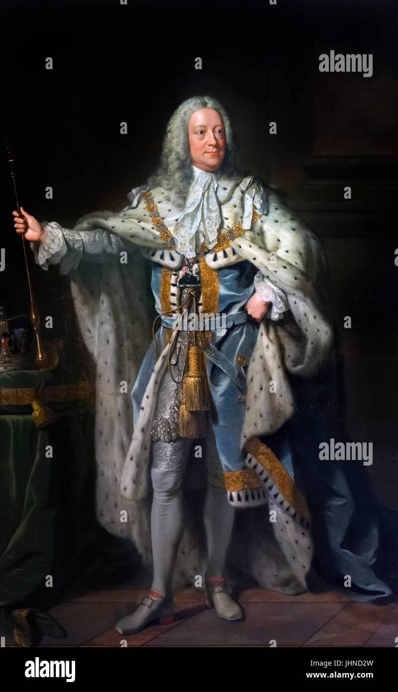 King george ii hi-res stock photography and images - Alamy