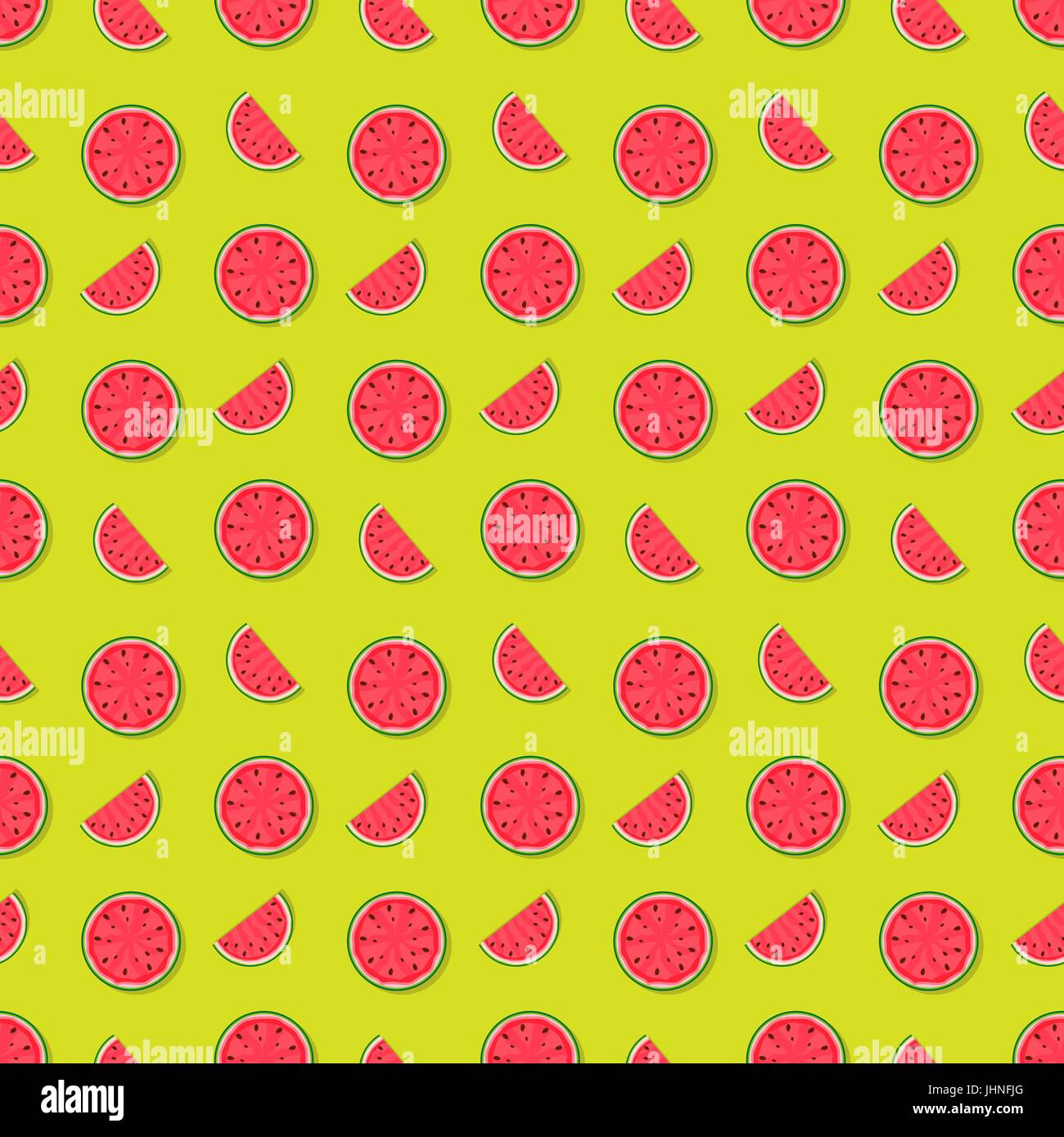 Seamless Pattern Background from Watermelon. Vector Illustration Stock ...
