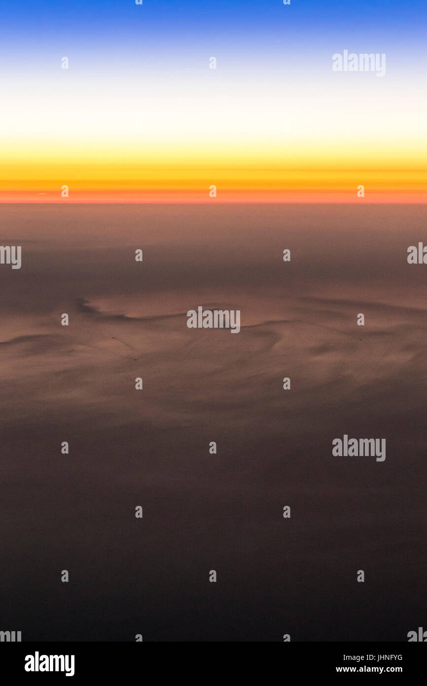 Open sea sky clouds aerial hi-res stock photography and images - Alamy
