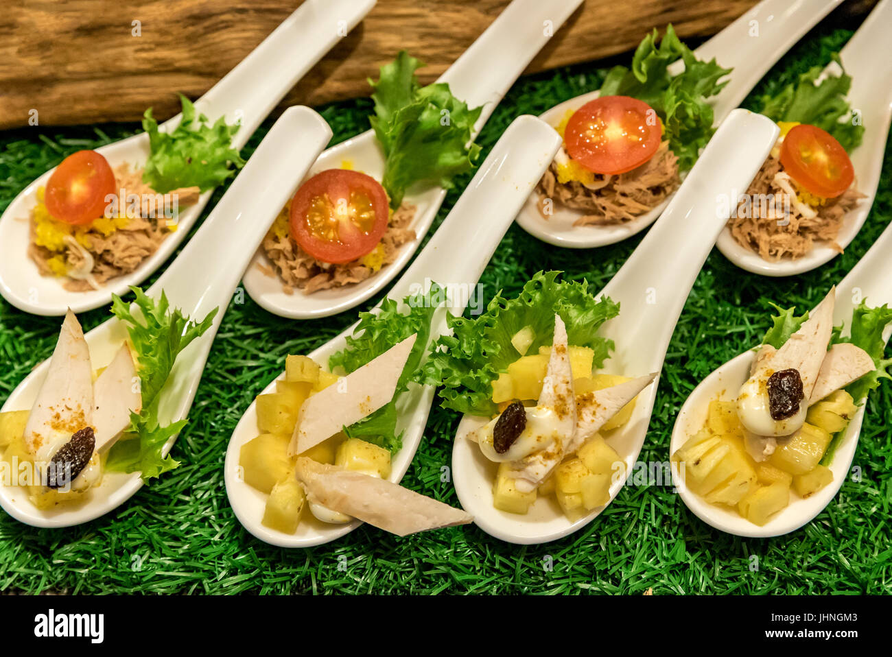 Tuna Canapes High Resolution Stock Photography and Images - Alamy