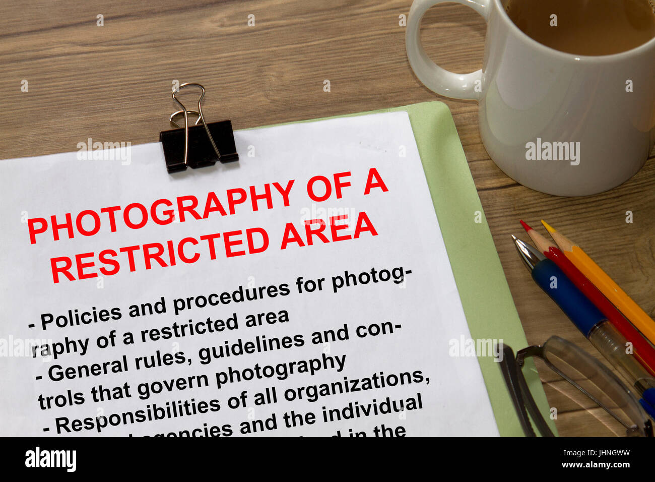 Photography of a restricted site Stock Photo - Alamy
