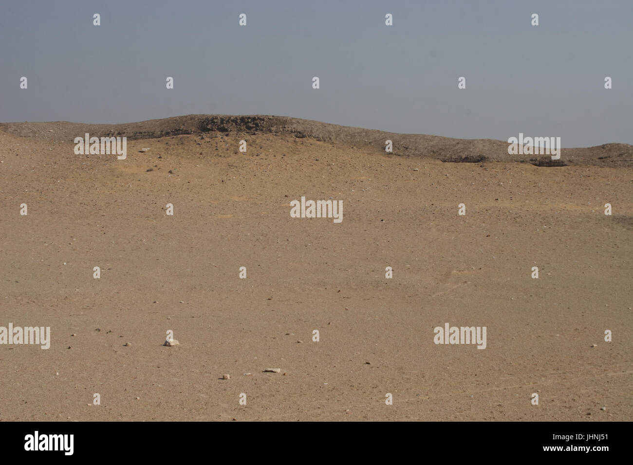 Desert at midday Stock Photo - Alamy