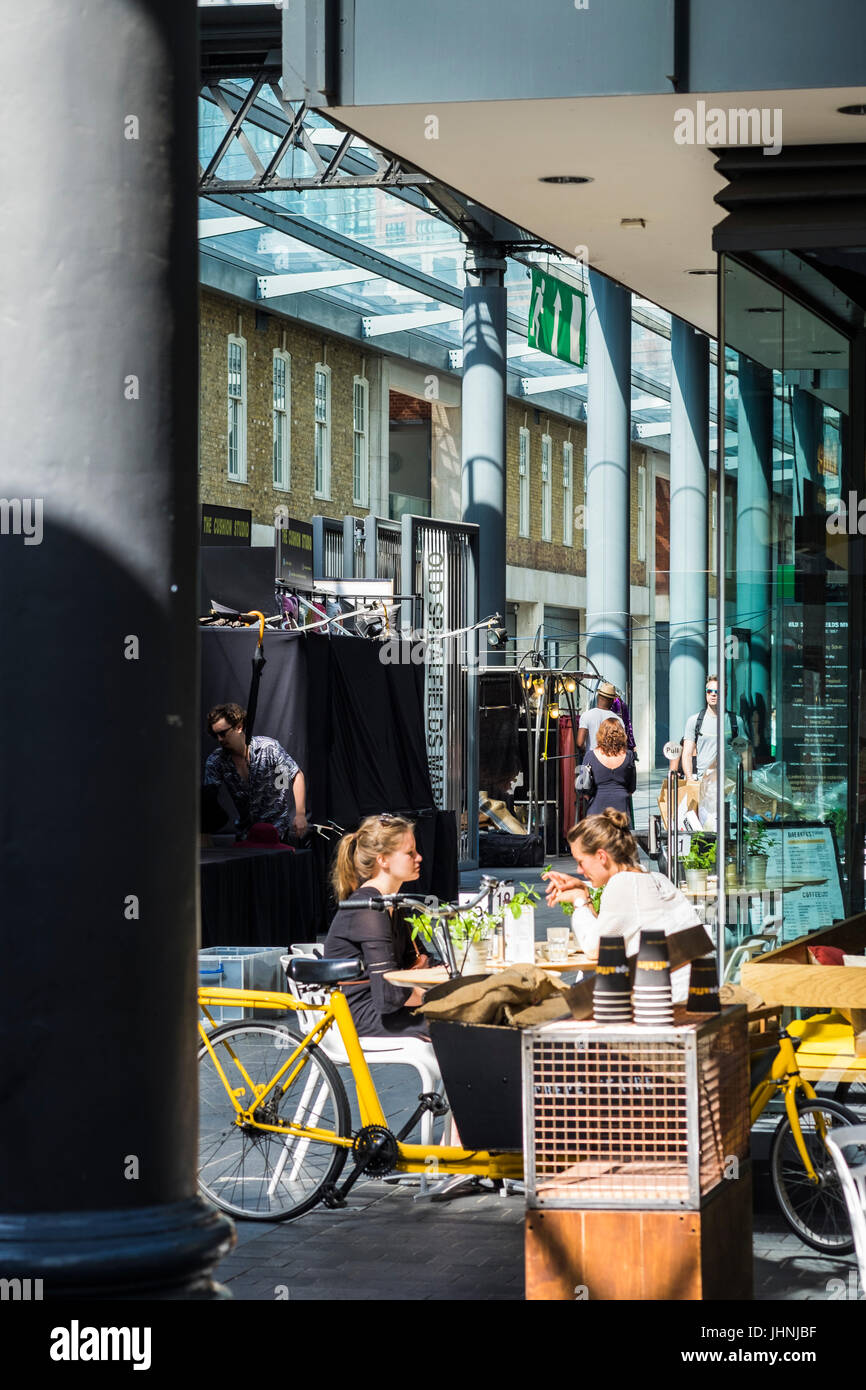 Old spitalfields market is a covered market in spitalfields hi-res ...