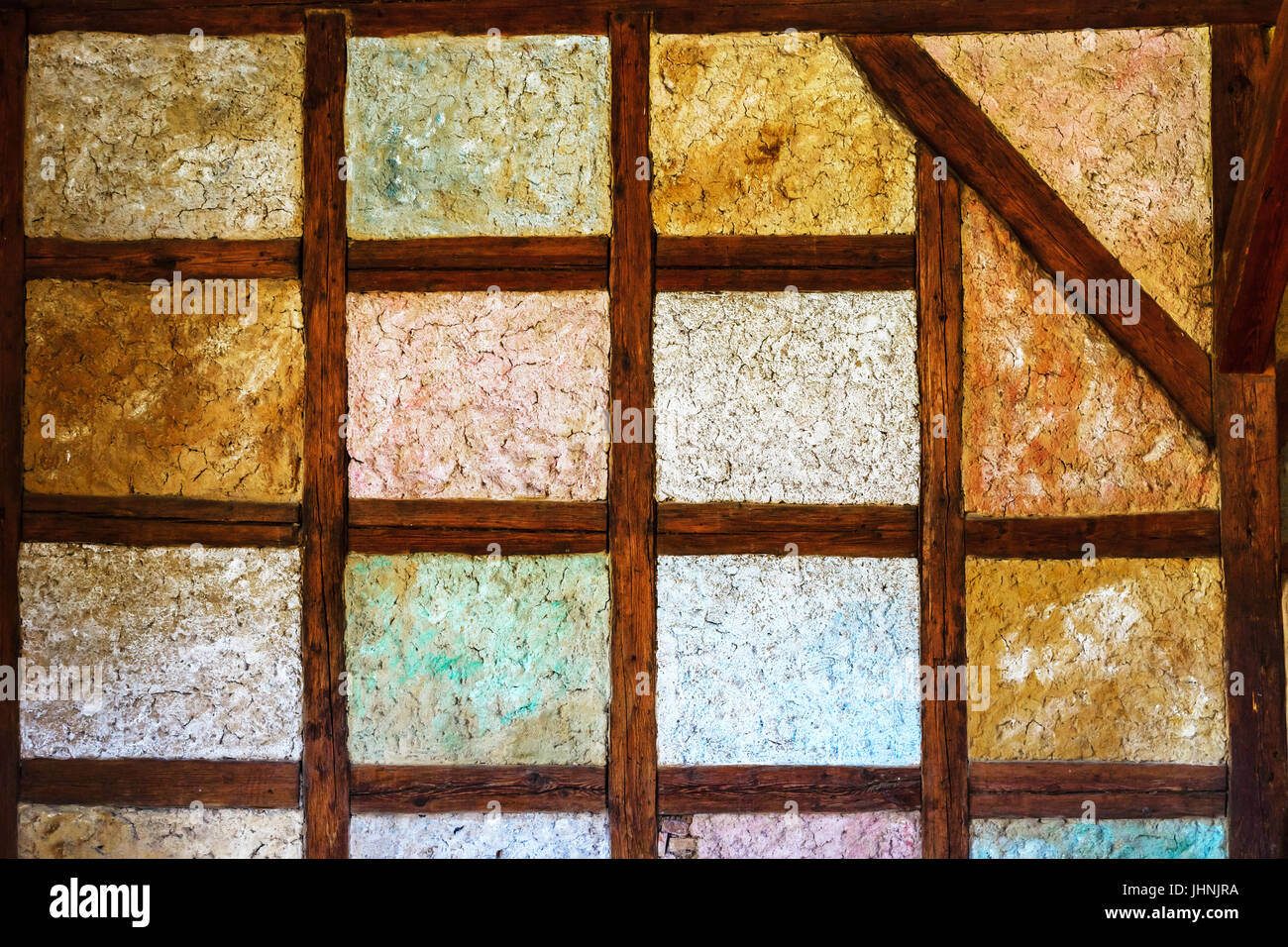 Medieval timber framed house interior hi-res stock photography and ...