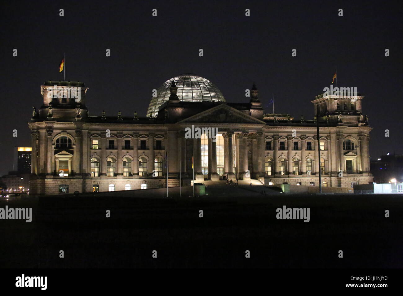 Bundestag at night Stock Photo - Alamy