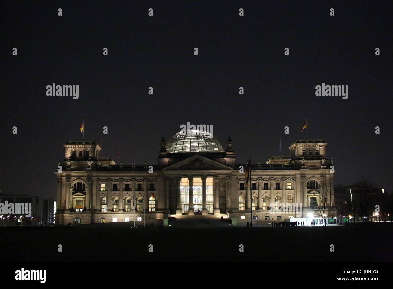Bundestag at night Stock Photo - Alamy