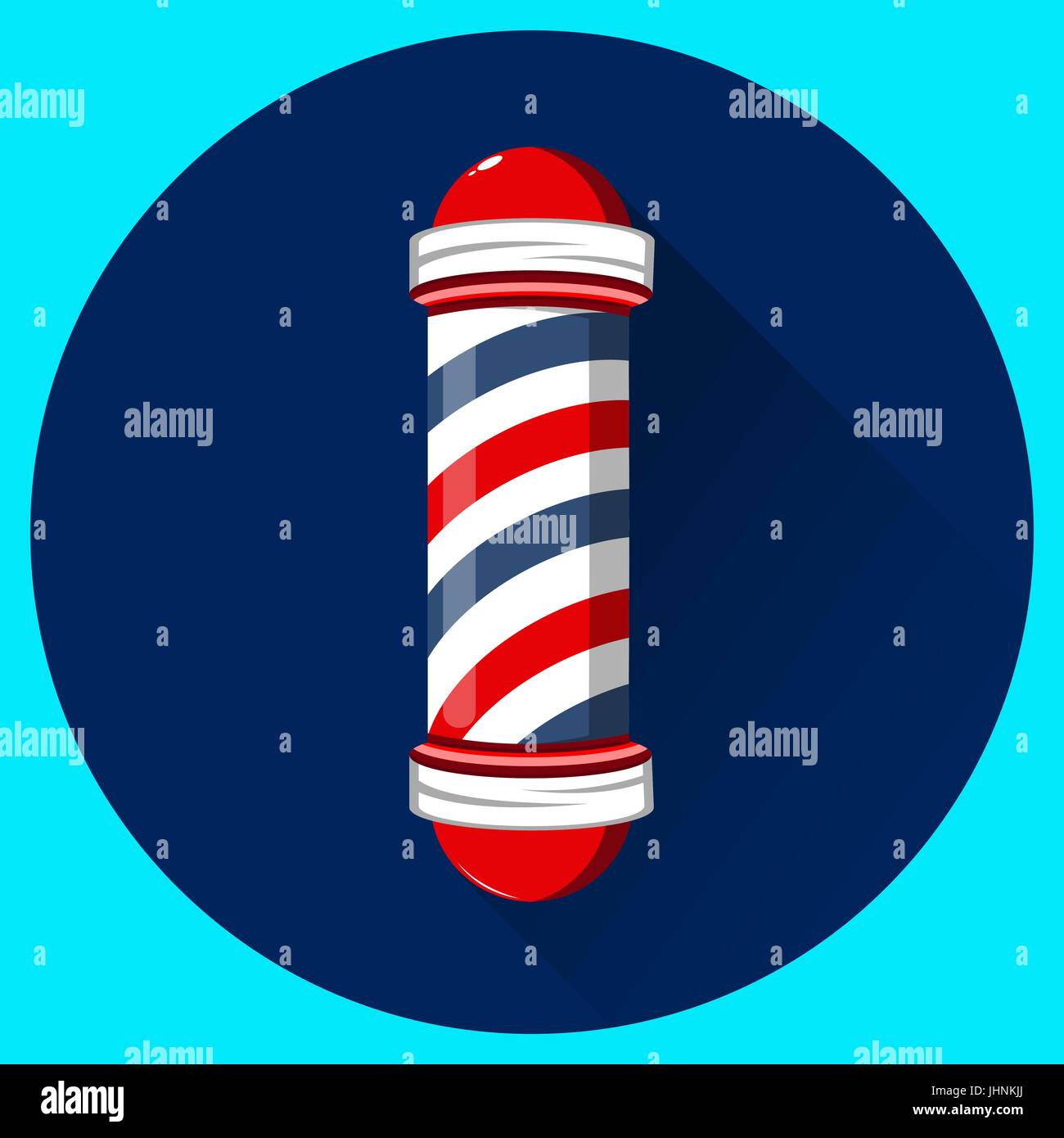 Barber pole illustration hi-res stock photography and images - Alamy