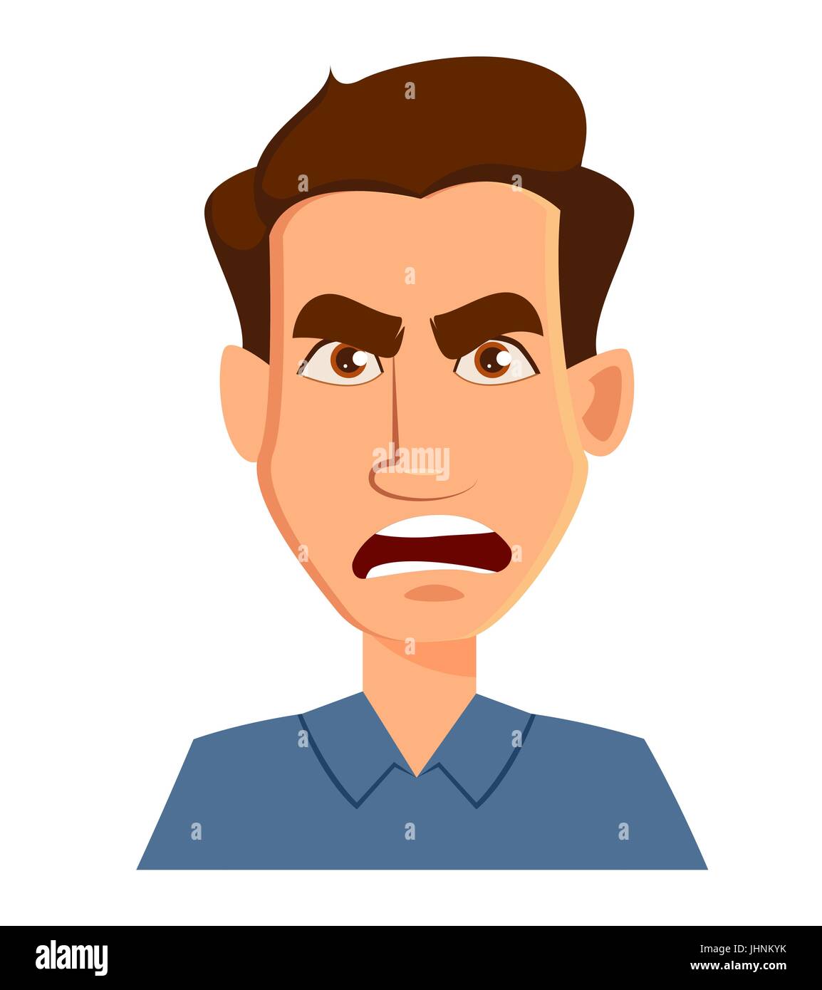 Wrath cartoon hi-res stock photography and images - Alamy