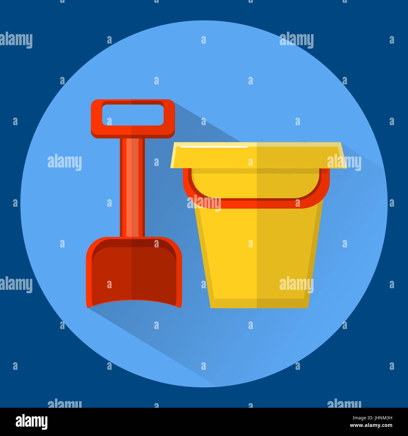 Baby shovel Stock Vector Images - Alamy