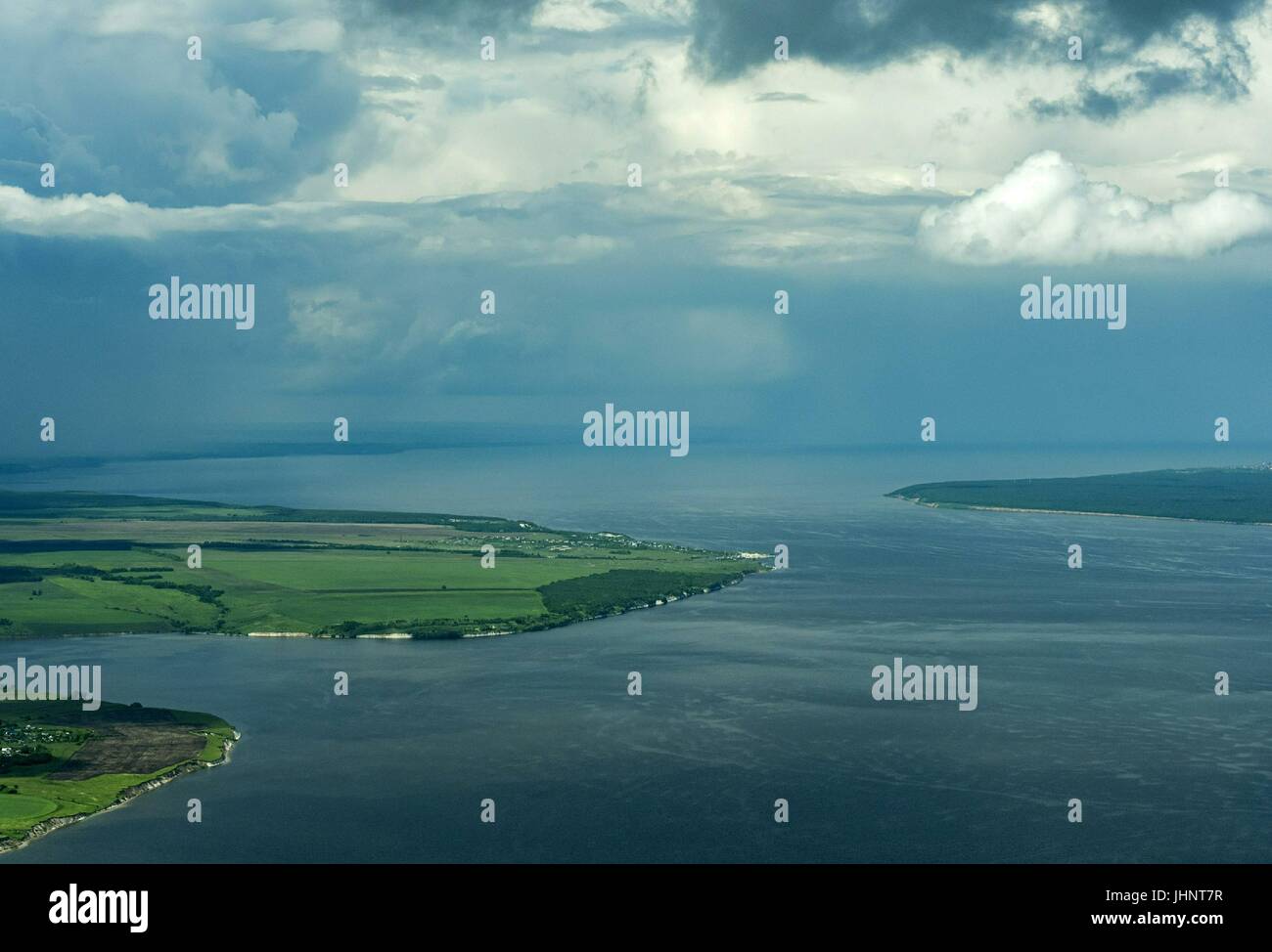 Russia. Samara Oblast. Volga river Stock Photo - Alamy