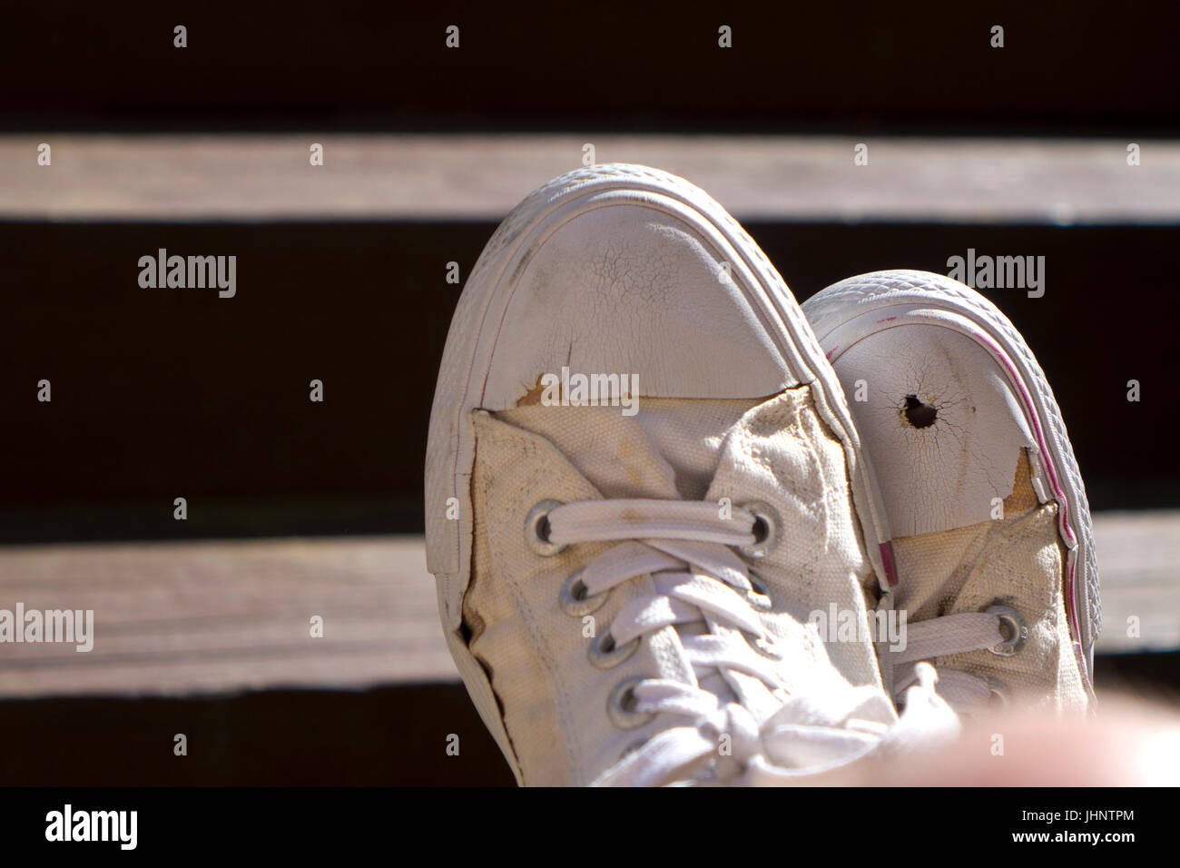 Worn Out Sneakers High Resolution Stock Photography and Images - Alamy