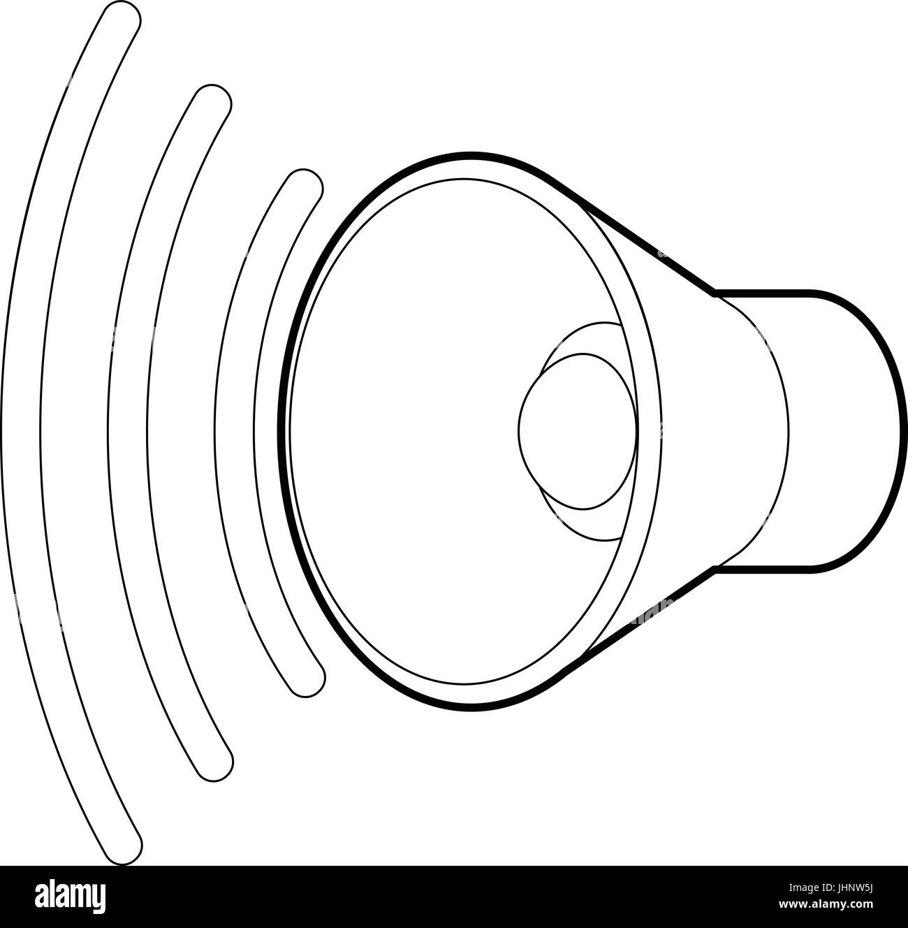 Loud, volume up icon, outline style Stock Vector Image & Art - Alamy Loud, volume up icon, outline style Stock Vector Image & Art - Alamy