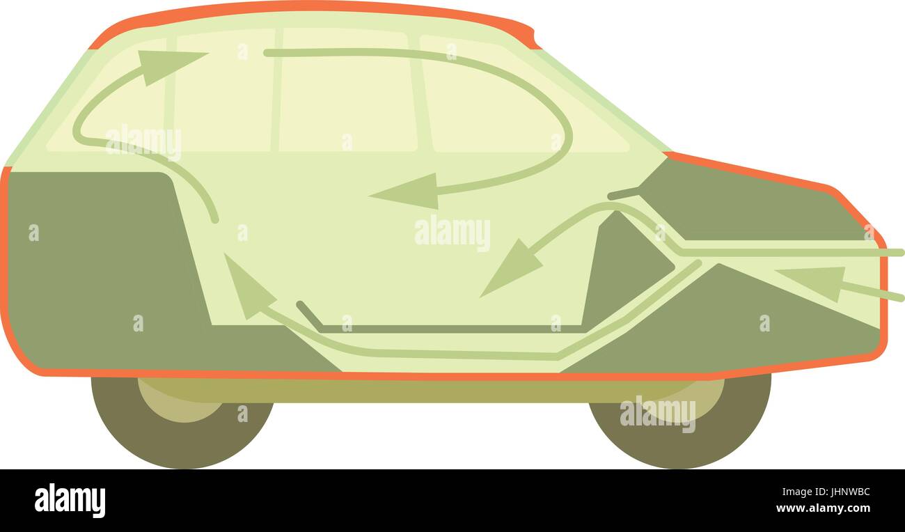 Car vent cold air Stock Vector Images - Alamy