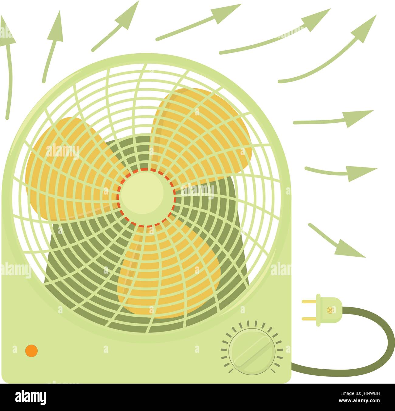 Fan heater icon, cartoon style Stock Vector Image & Art - Alamy