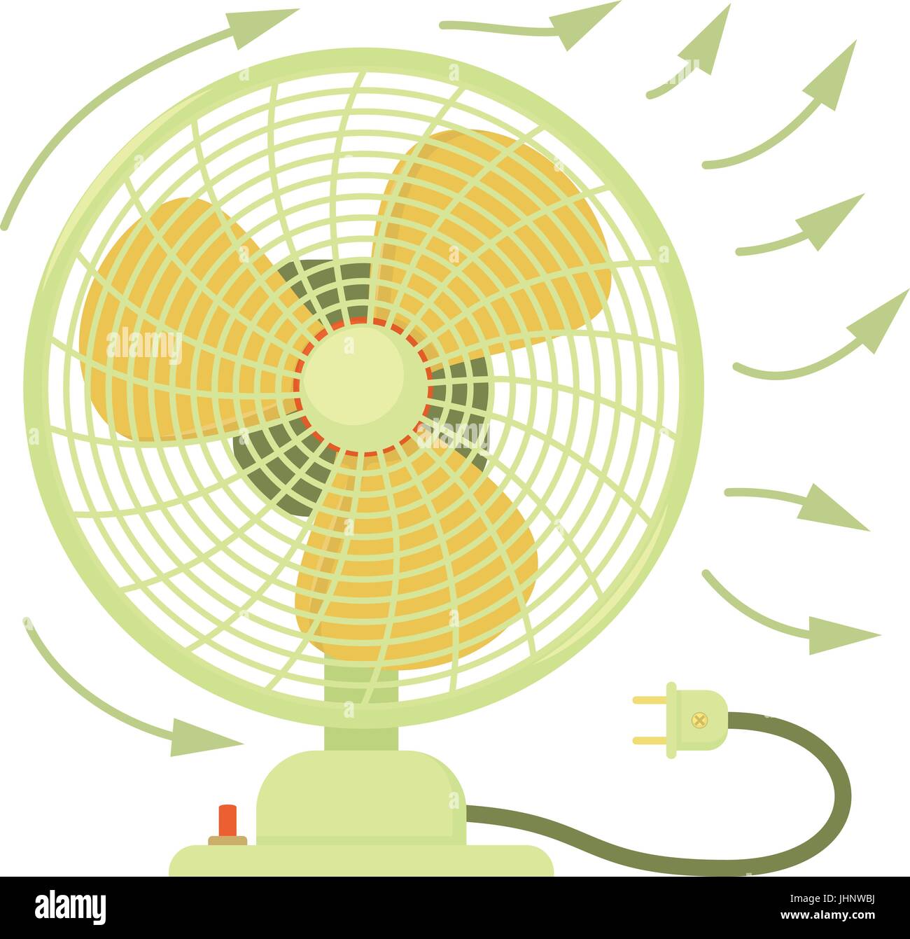 Fan icon, cartoon style Stock Vector Image & Art - Alamy