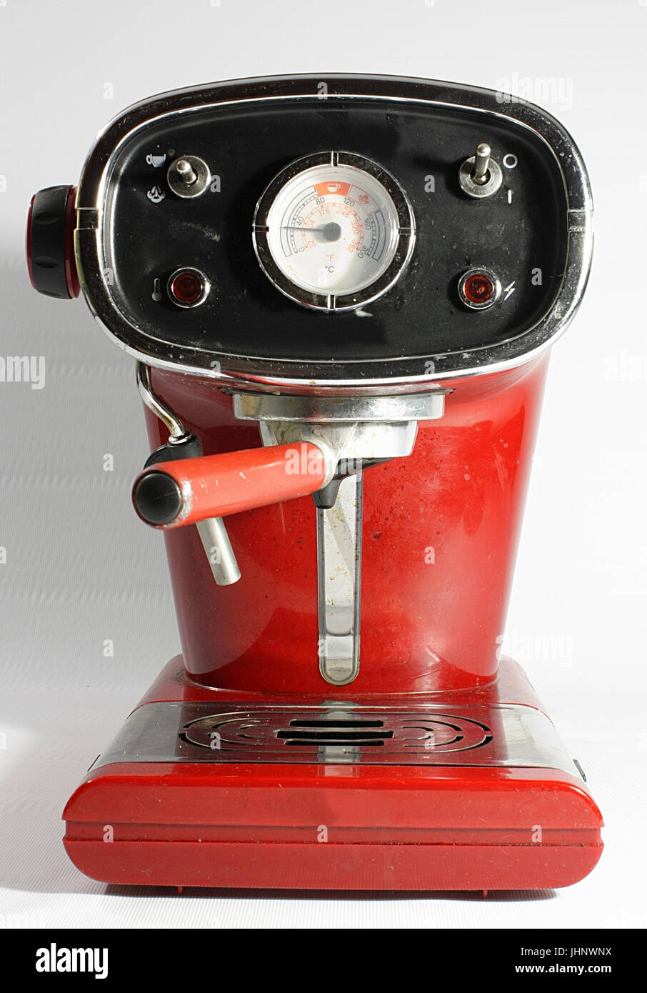 Old style coffee machine Stock Photo - Alamy