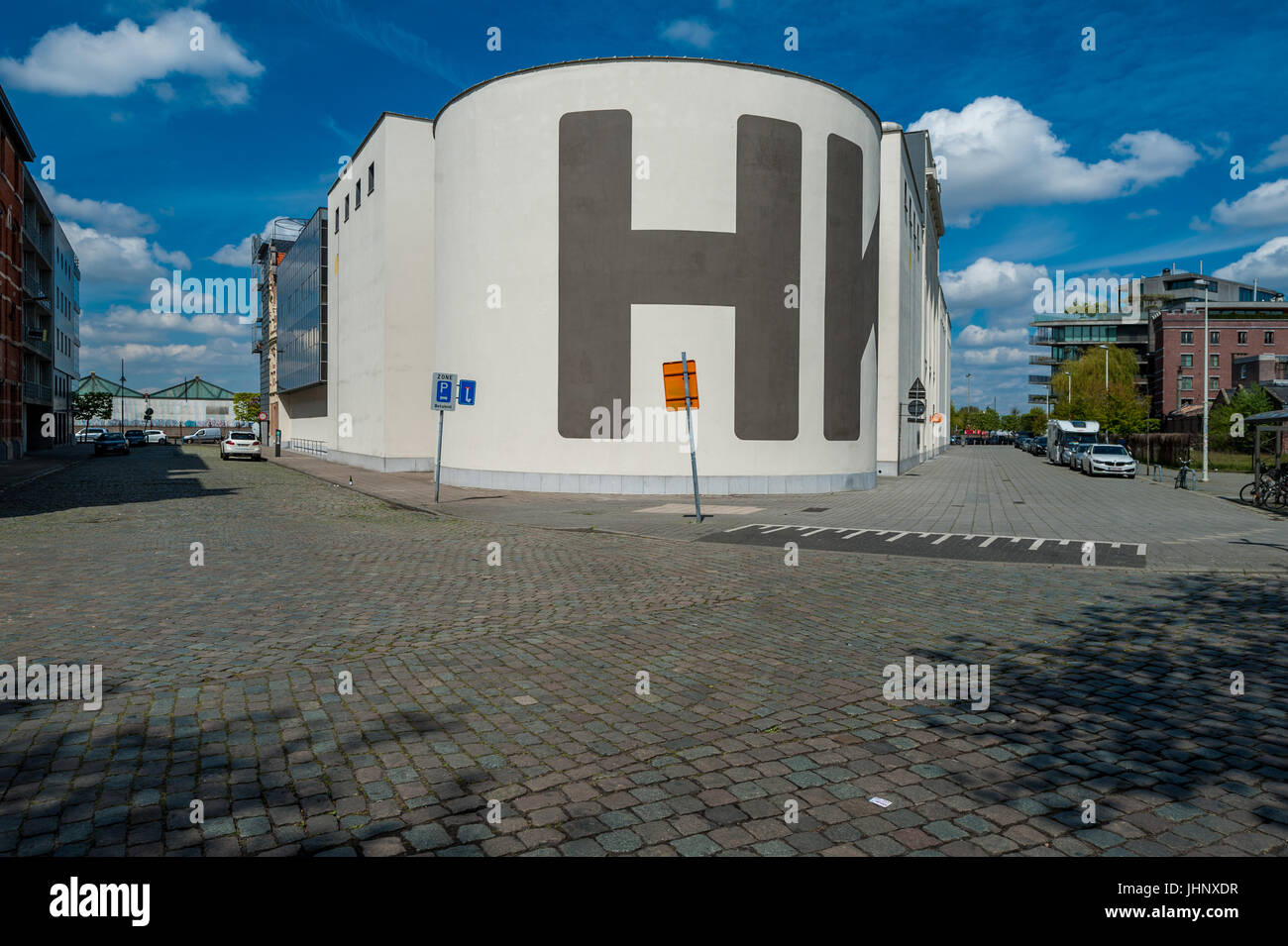 Belgium, Antwerp, MUHKA museum Stock Photo - Alamy
