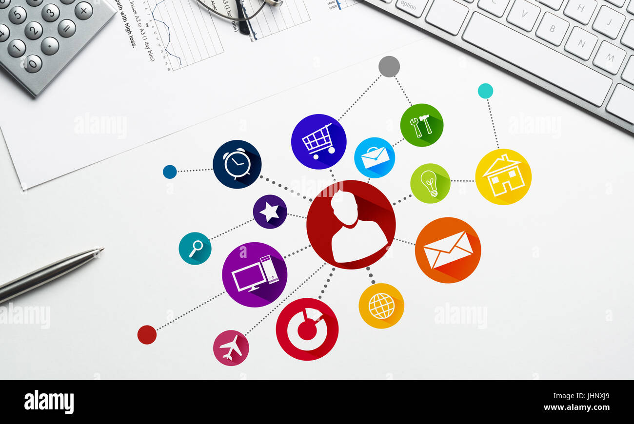 Interface design for mobile and web application Stock Photo - Alamy