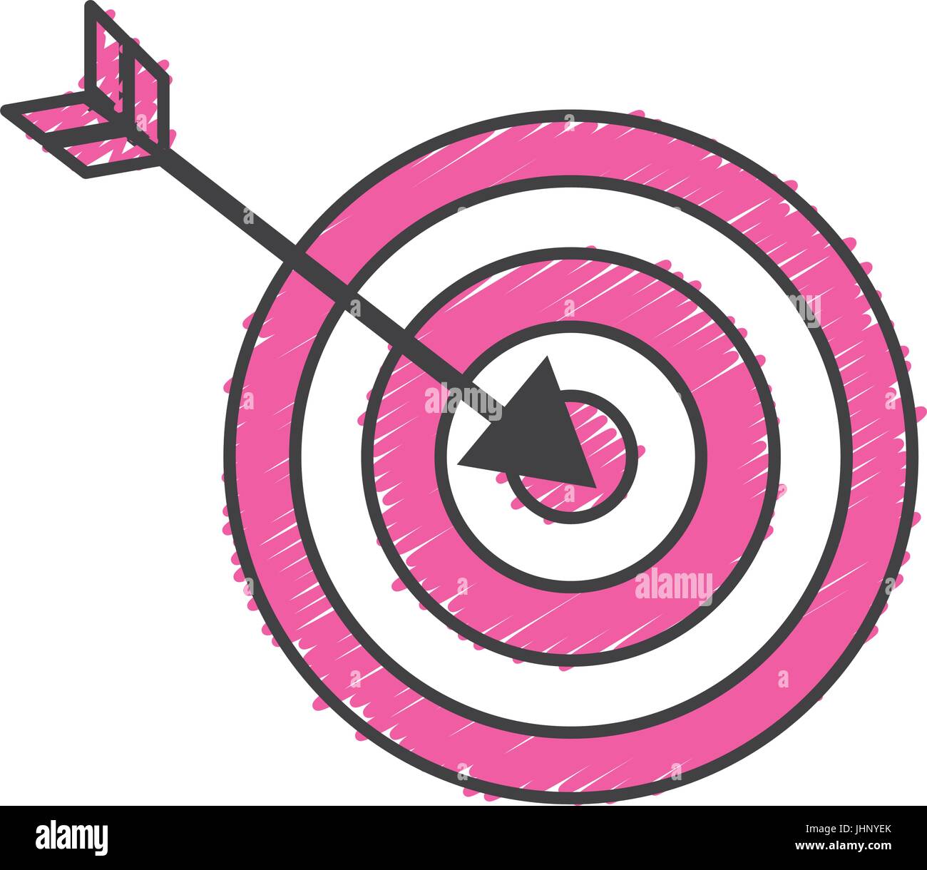 arrow with target board to play Stock Vector Image & Art - Alamy