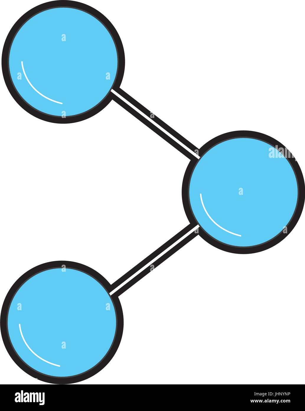 share technology icon to communication information Stock Vector Image ...