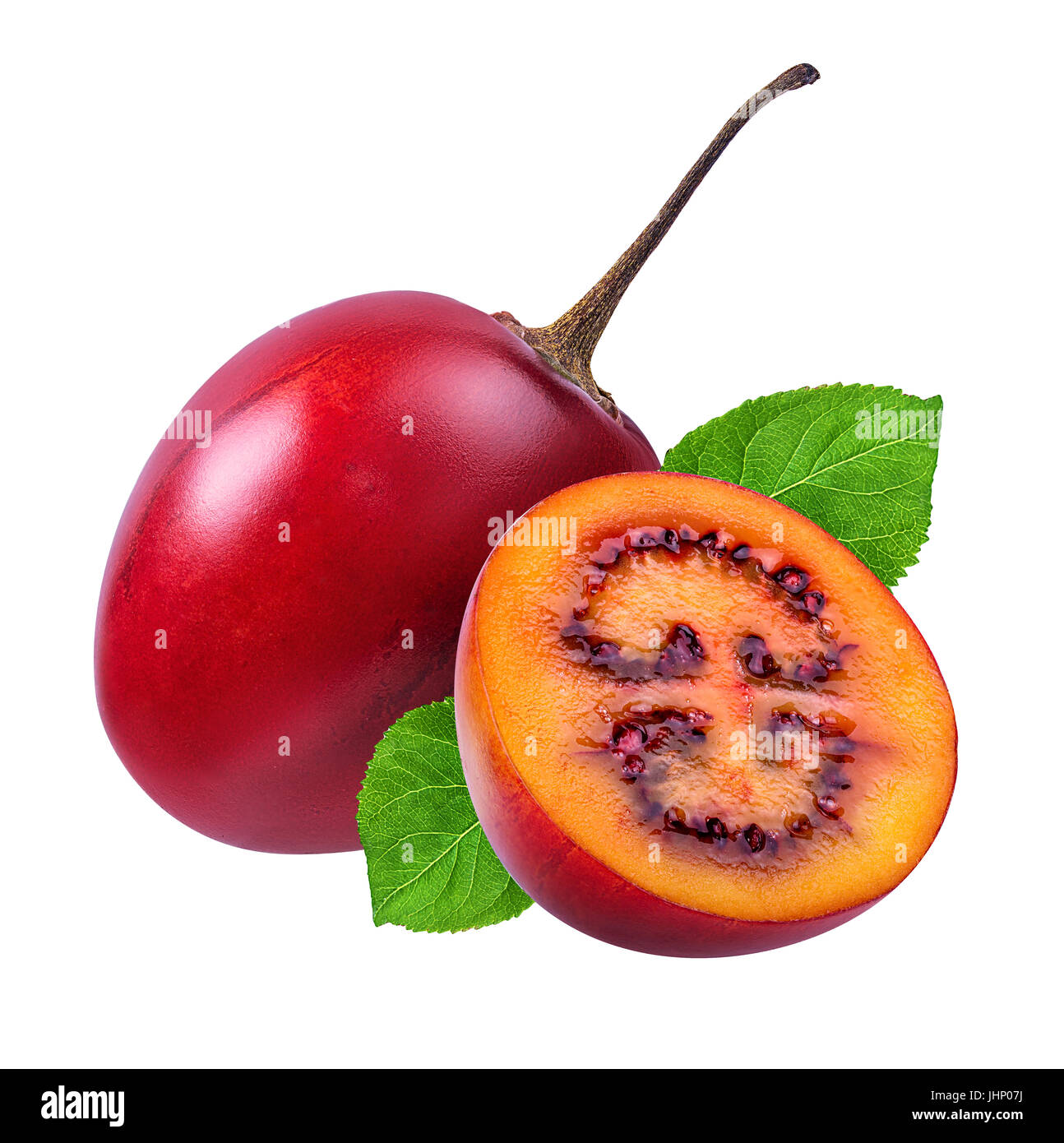 tamarillo isolated on white background Stock Photo - Alamy