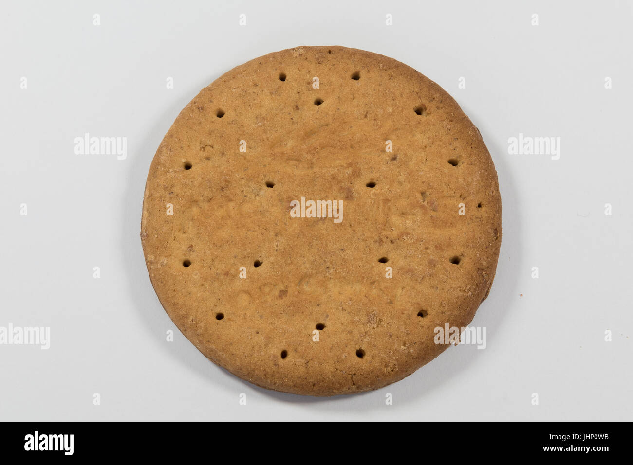 Digestive biscuit isolated on a white background Stock Photo - Alamy