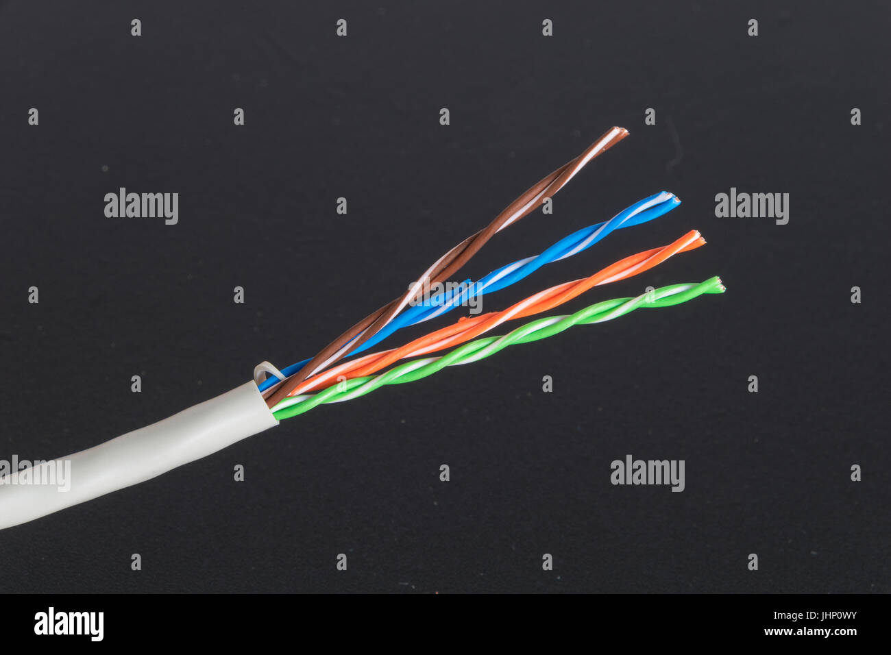 Twisted pair wire telephone hi-res stock photography and images - Alamy