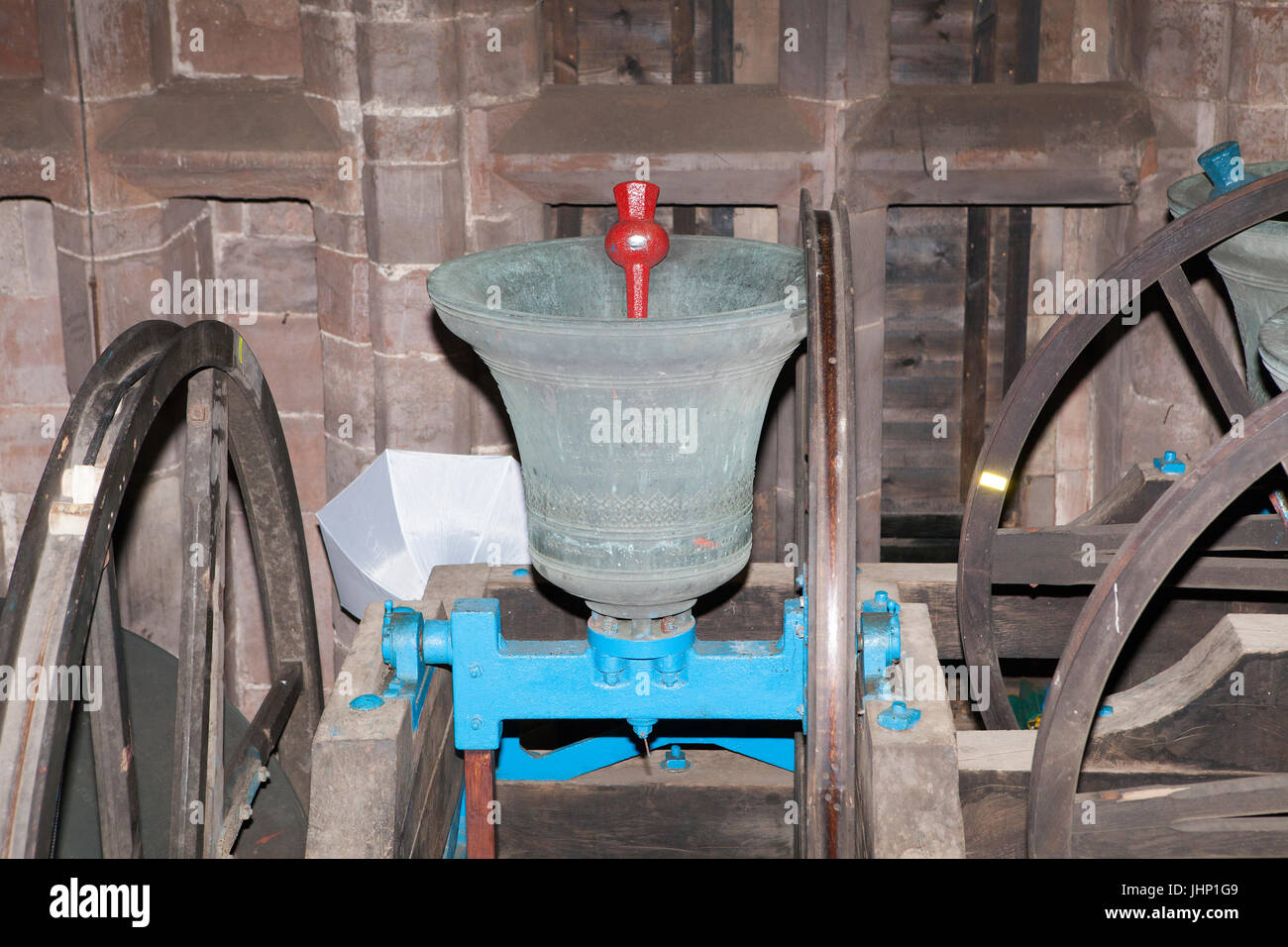 The tower contains a ring of 12 bells, plus 3 semitone bells and a ...