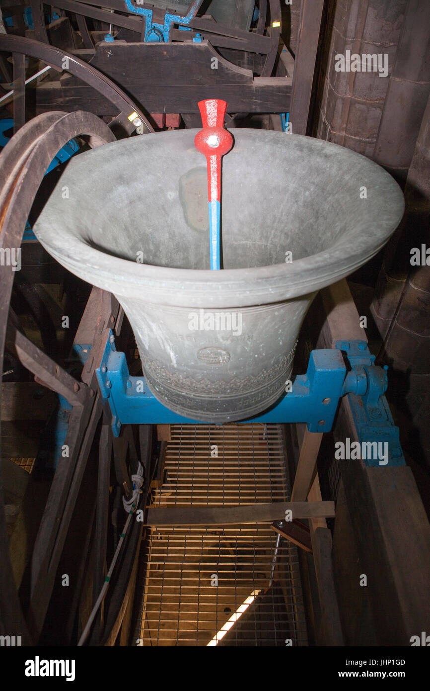 The tower contains a ring of 12 bells, plus 3 semitone bells and a ...