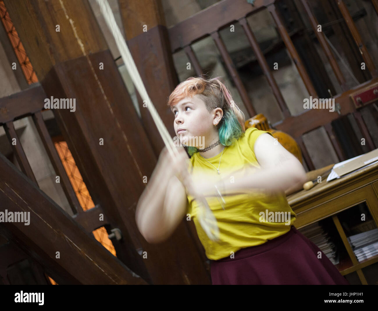 Bell ringer hi-res stock photography and images - Alamy