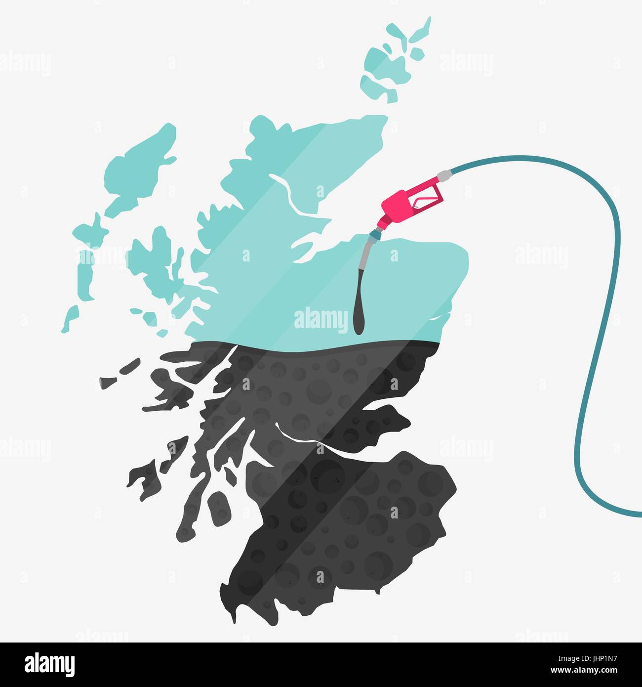 Scottish islands fuel hi-res stock photography and images - Alamy
