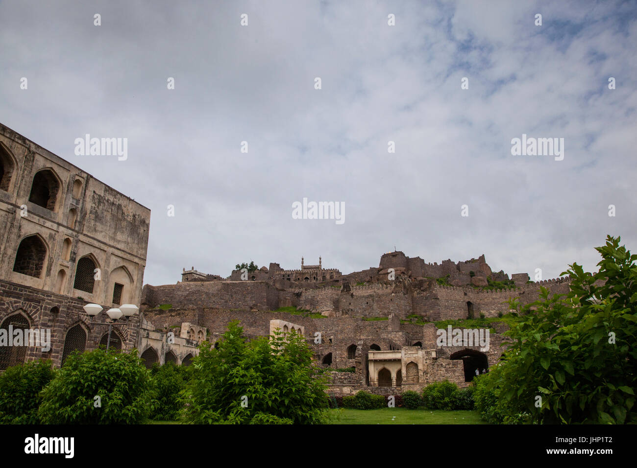 The grand old Fort of Golconda at Hyderabad is a spectacular ...