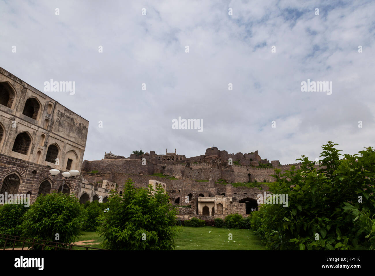 The grand old Fort of Golconda at Hyderabad is a spectacular ...