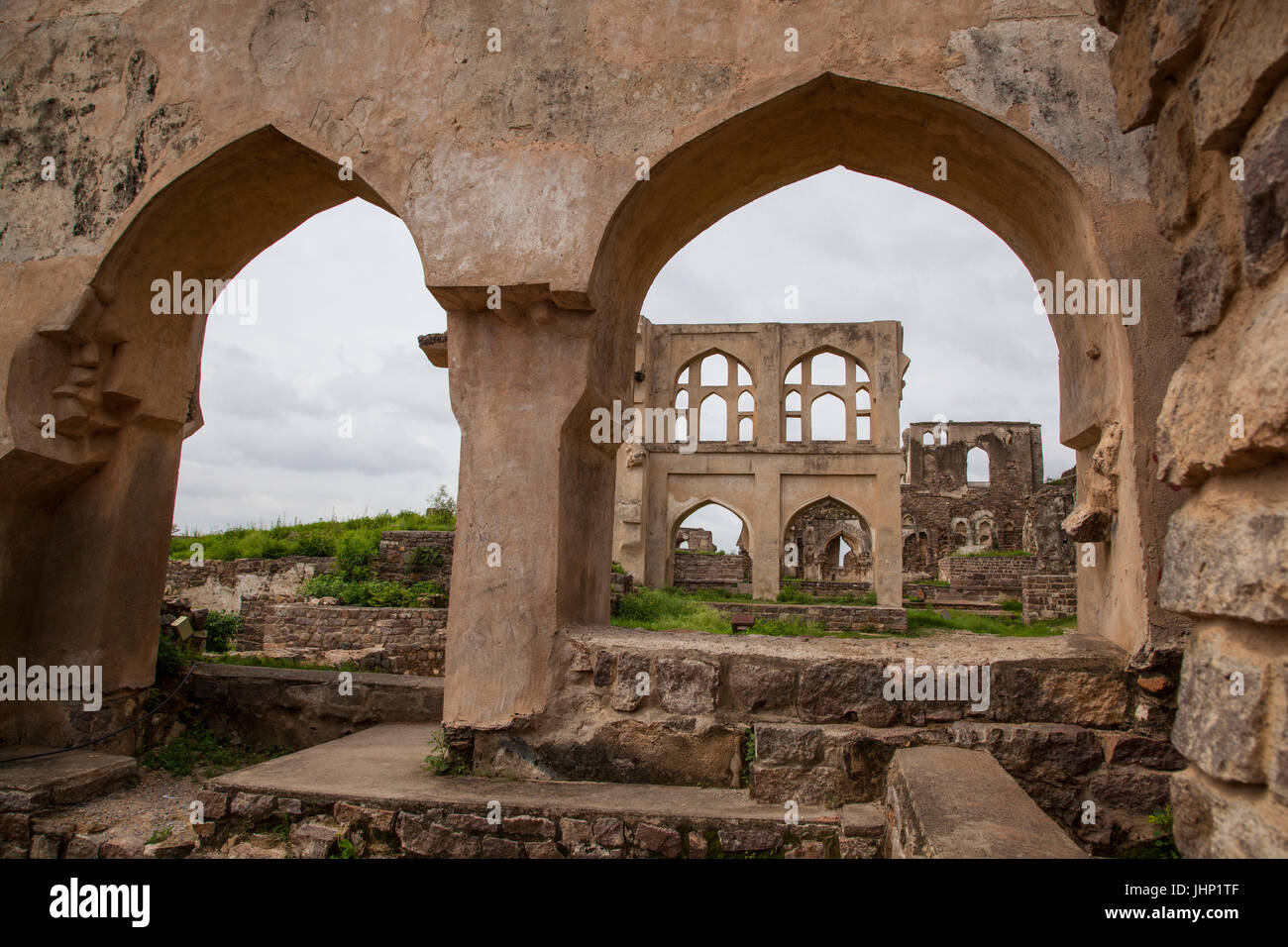 The grand old Fort of Golconda at Hyderabad is a spectacular ...