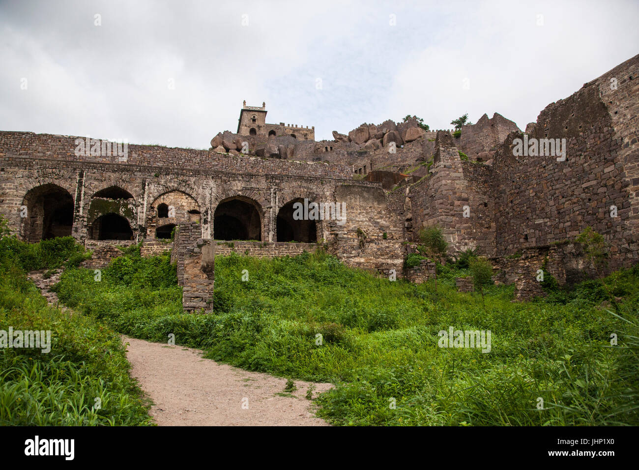 The grand old Fort of Golconda at Hyderabad is a spectacular ...