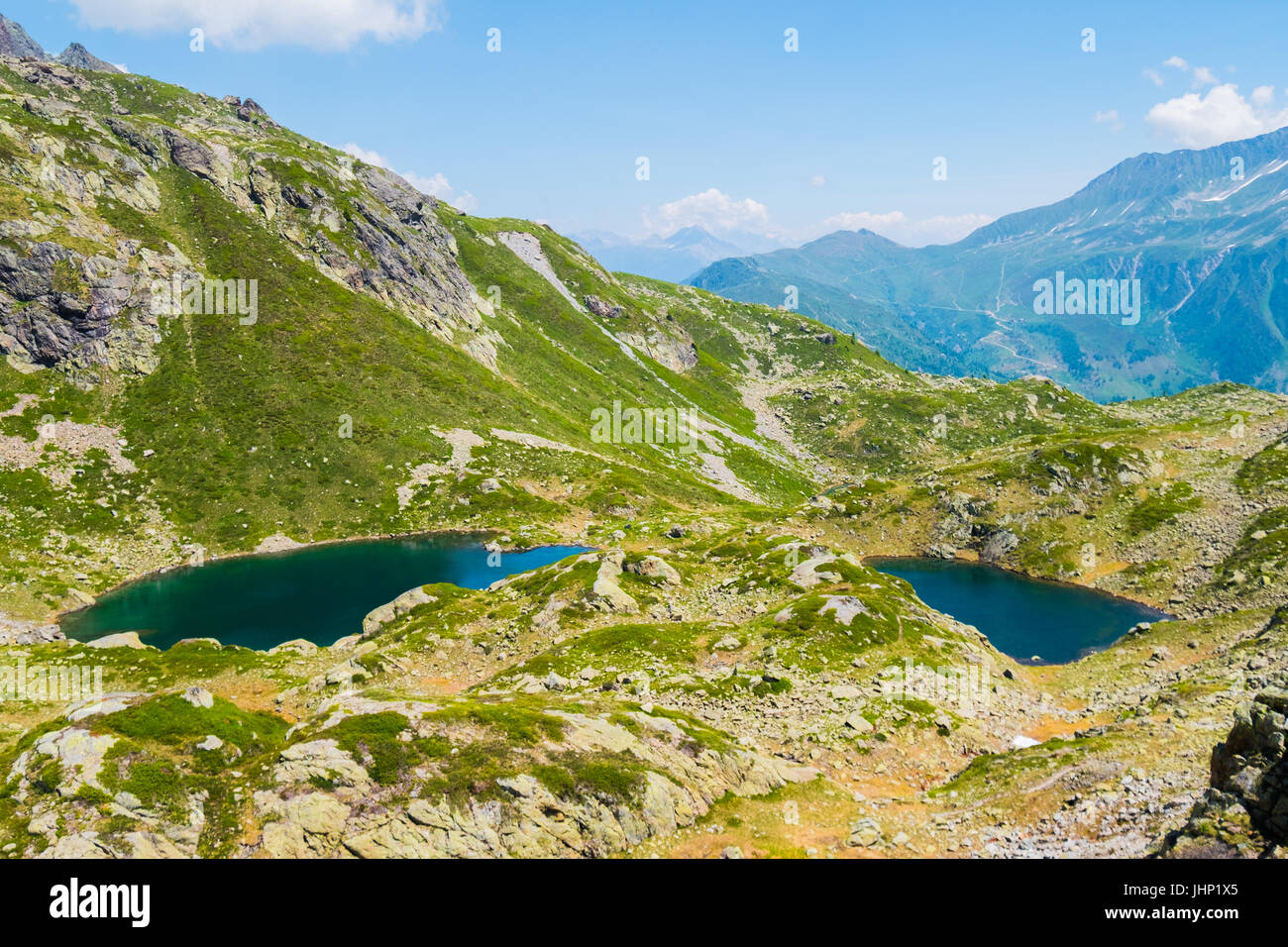Lake of Cheserys, Chamonix, France Stock Photo - Alamy