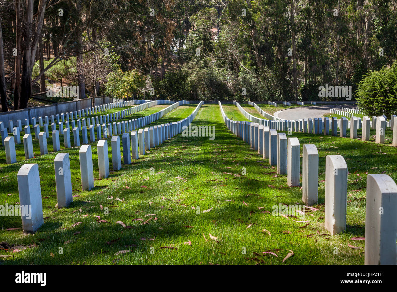 San Francisco National Cemetery, San Francisco, California, USA Stock ...
