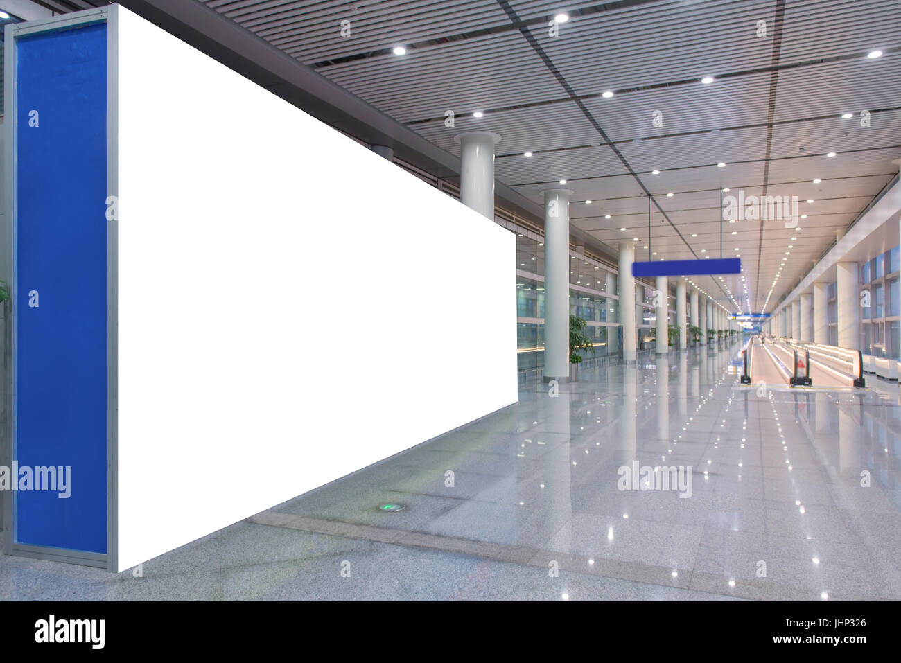 Billboard or empty poster advertise on City Street for new ...