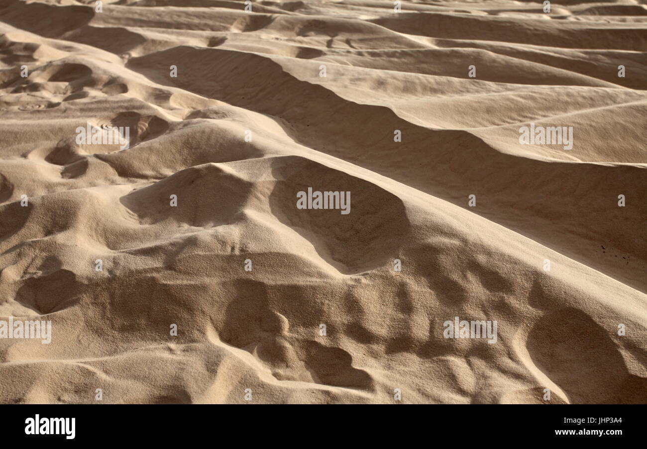 view of the Sahara Desert sand dunes texture Stock Photo - Alamy
