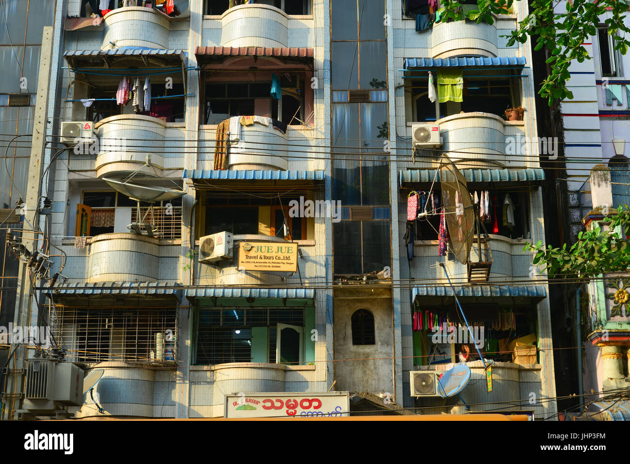 Yangons chinatown hi-res stock photography and images - Alamy