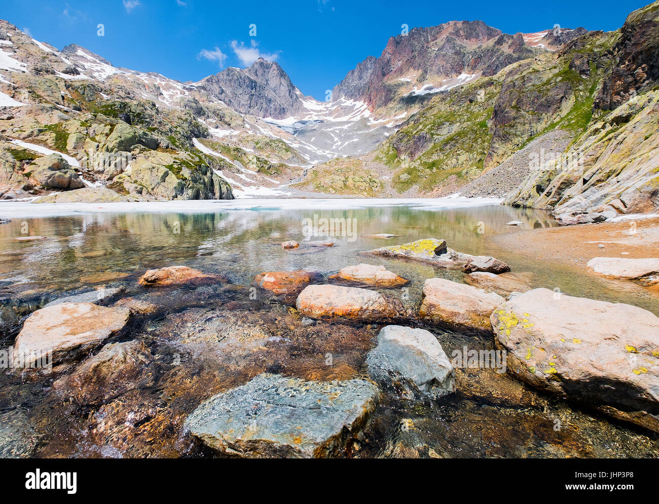 The Lac Blanc, Chamonix, France Stock Photo - Alamy