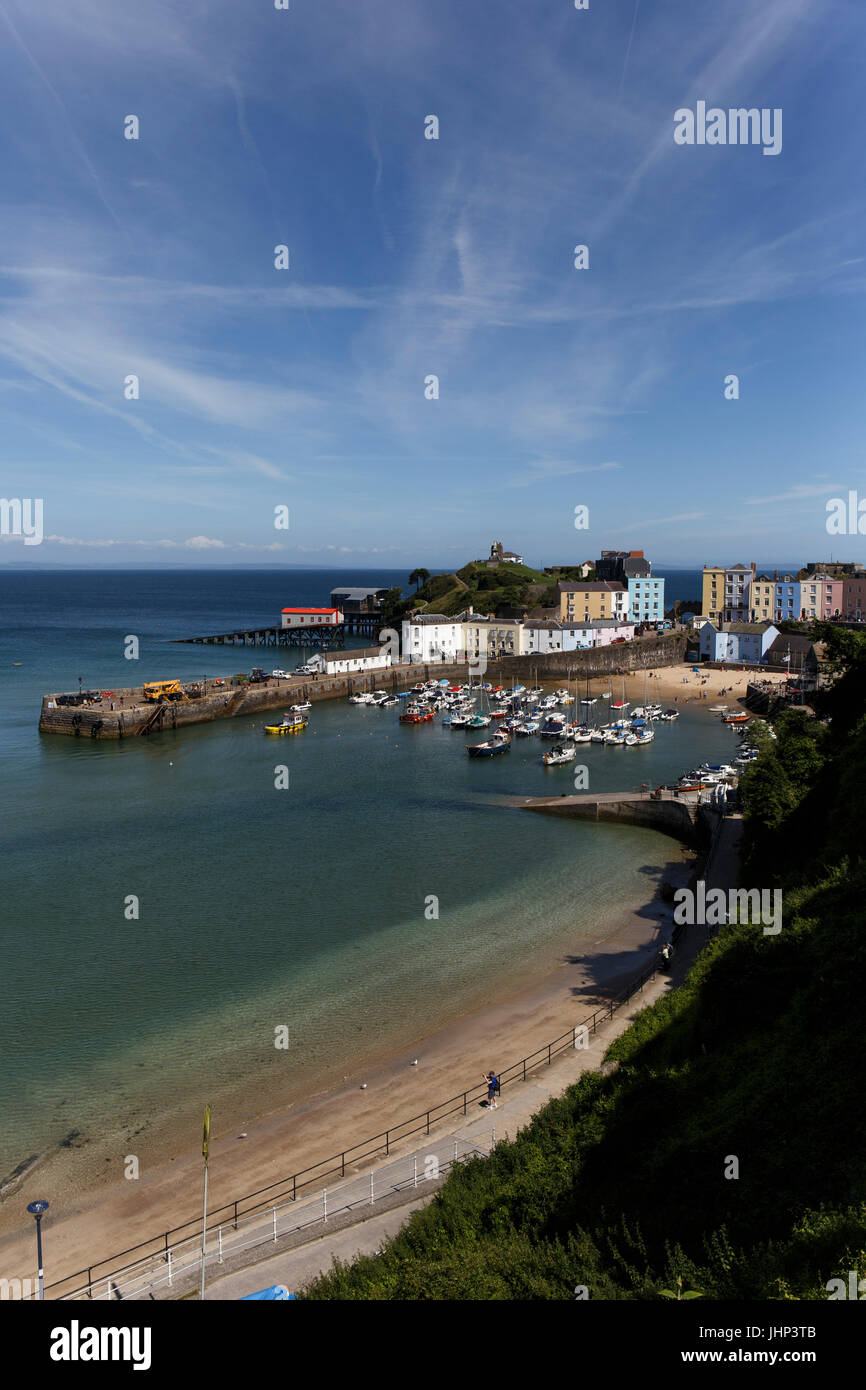 View over harbour hi-res stock photography and images - Alamy