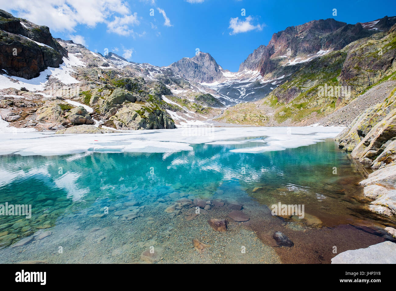The Lac Blanc, Chamonix, France Stock Photo - Alamy