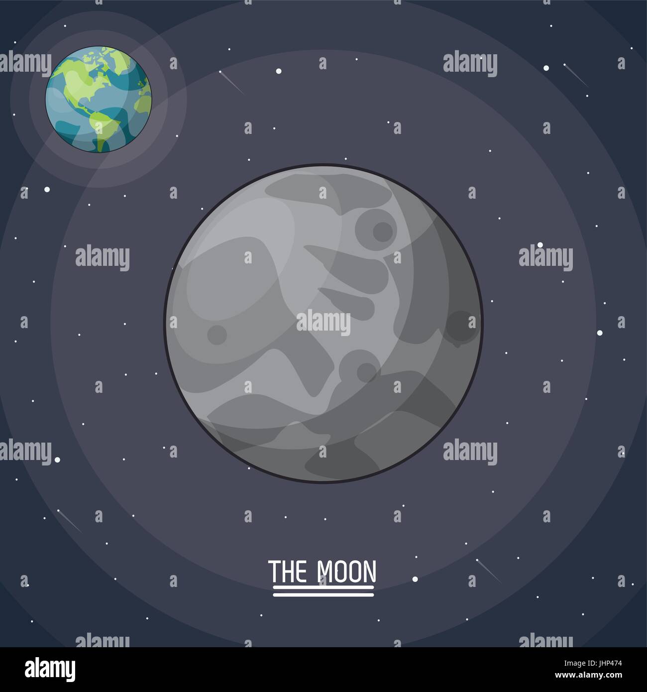 Luna colorful Stock Vector Images - Alamy