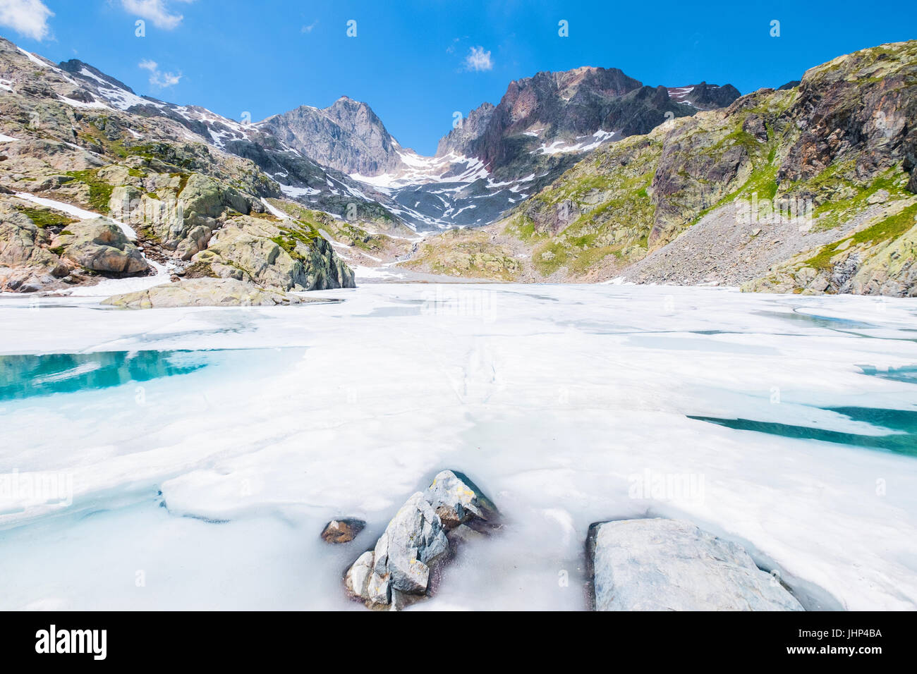 The Lac Blanc, Chamonix, France Stock Photo - Alamy