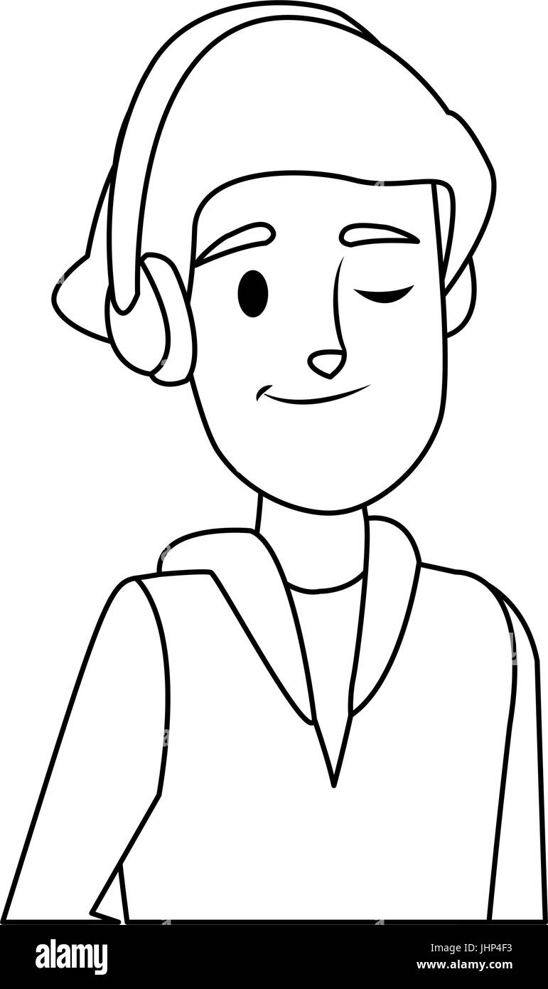 cartoon man skateboard sport play Stock Vector Image & Art - Alamy